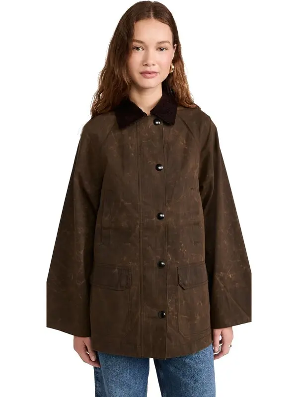 ALEX MILL Chiltern Street Barn Jacket - Brown