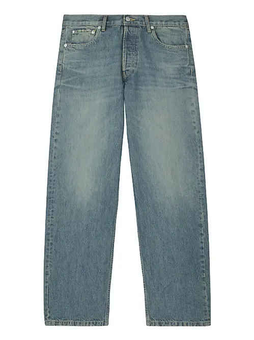 The Kooples Light-wash Straight-leg Denim Jeans - Used Rapiece