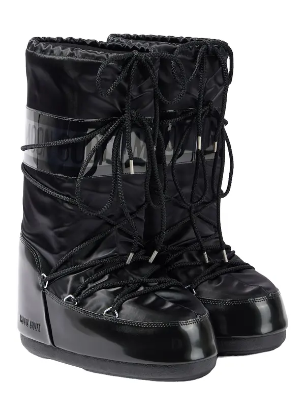 Moon Boot Icon Glance Snow Boots - Black