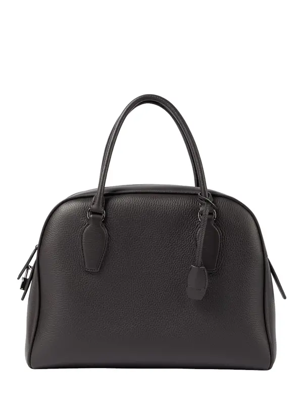 THE ROW India 12 Leather Tote Bag - Brown