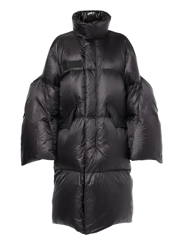 Sacai Full Length Down Coat - Black