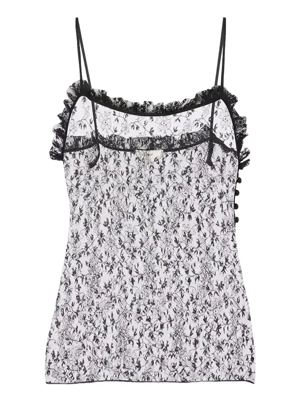 Chloé Satin Camisole - Black