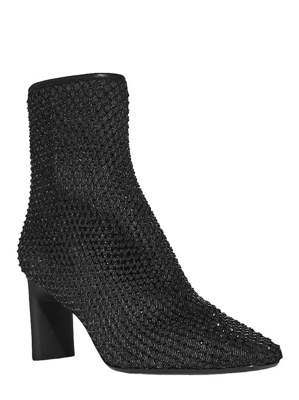 Rag & Bone Aja Diamante Ankle Boots - Black