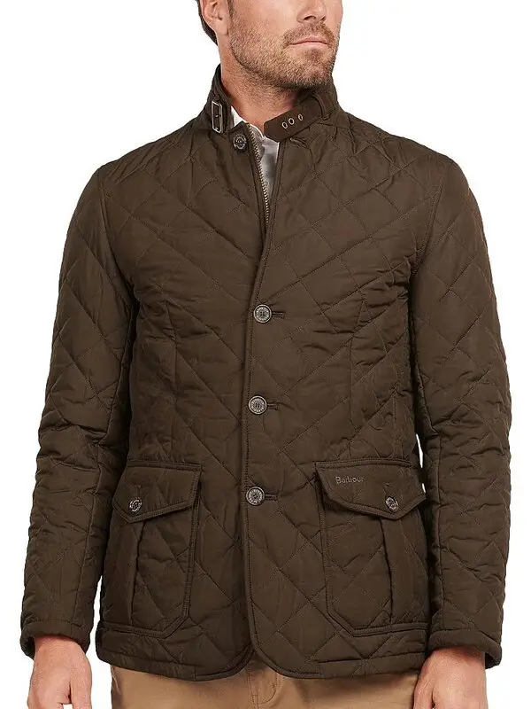 Barbour Lutz Quilted Jacket - Olive