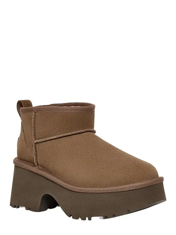 UGG Classic Ultra Mini Platform Boots - Hickory