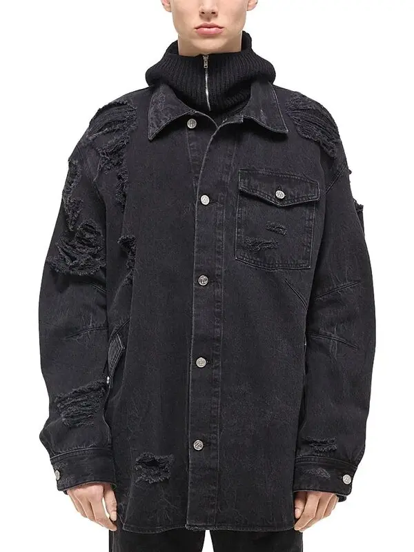 Helmut Lang Apex Denim Shirt - Black