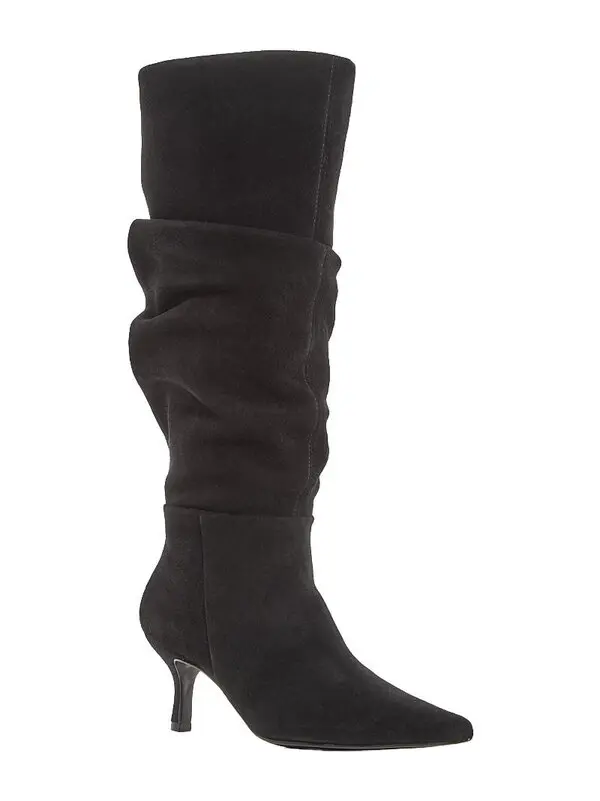 Simkhai Jordi Slouch Pointed Toe Boots - Black