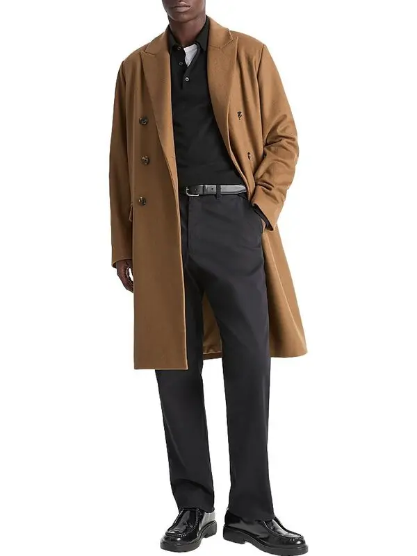 Vince Double-breasted Coat - Cedar