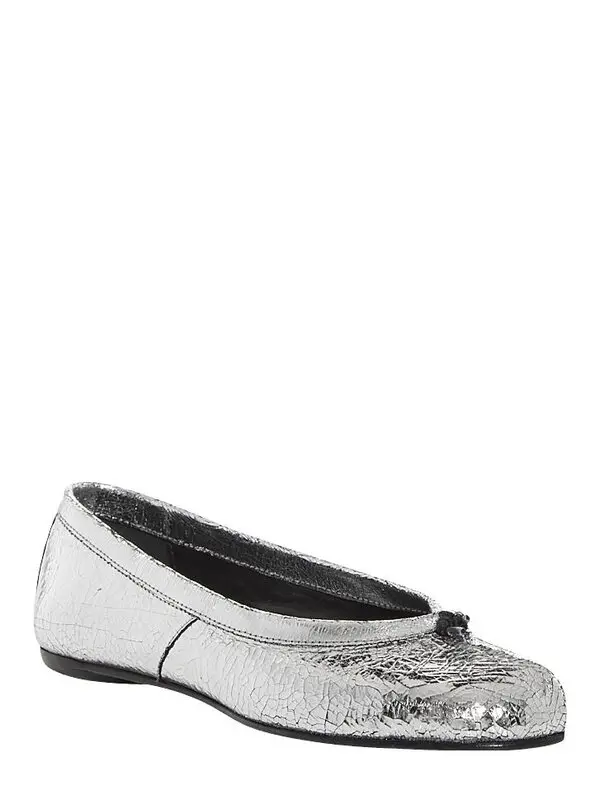 MAISON MARGIELA Tabi Ballerinas - Silver