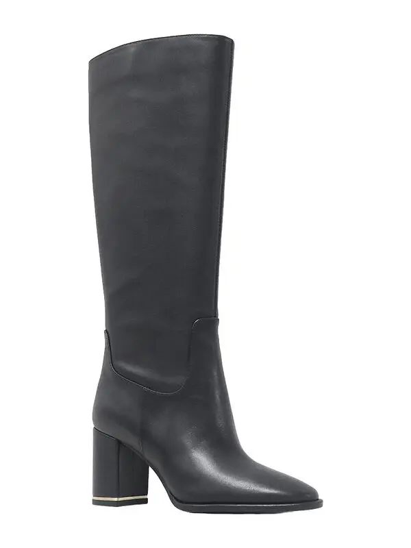KENNETH COLE Yvonne Boots - Black Leather