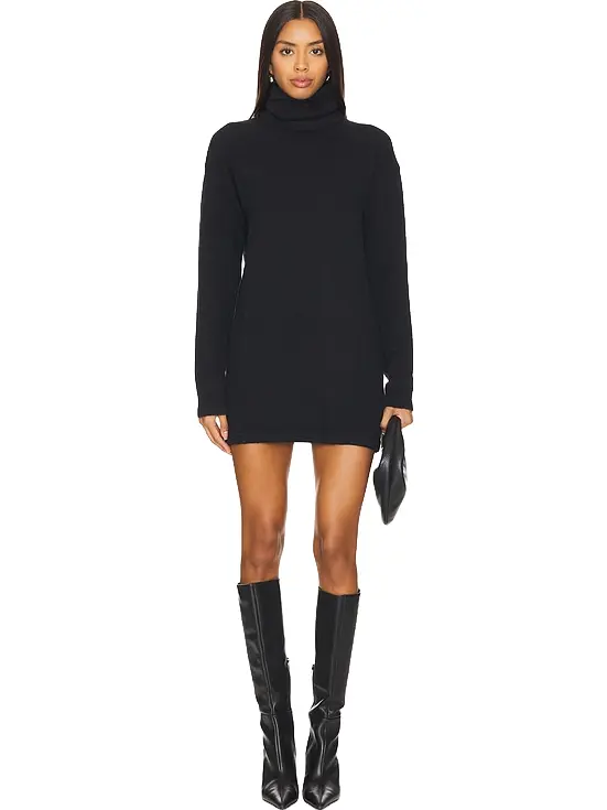 ALL THE WAYS Meryl Sweater Dress - Black