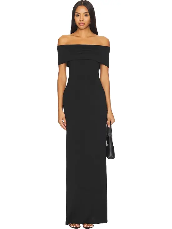 ALL THE WAYS Sienna Maxi Dress - Black