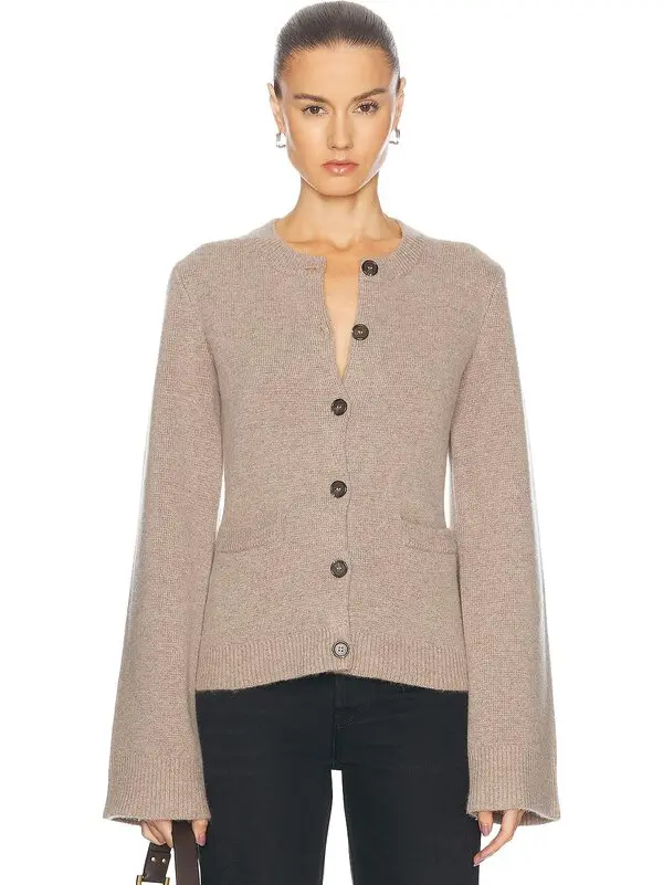 Jenni Kayne Cooper Cardigan - Taupe