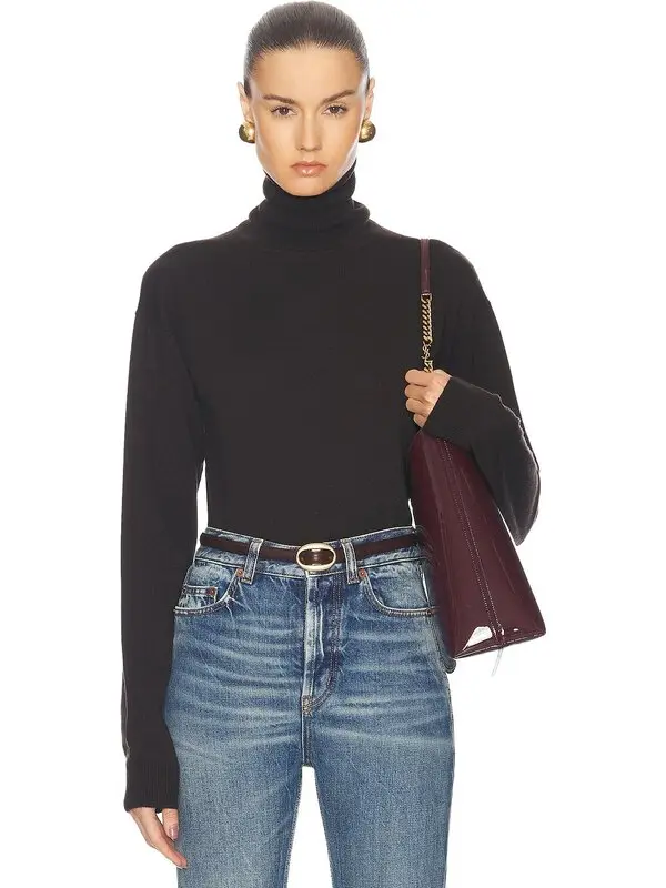 Saint Laurent Turtleneck Sweater - Ebene