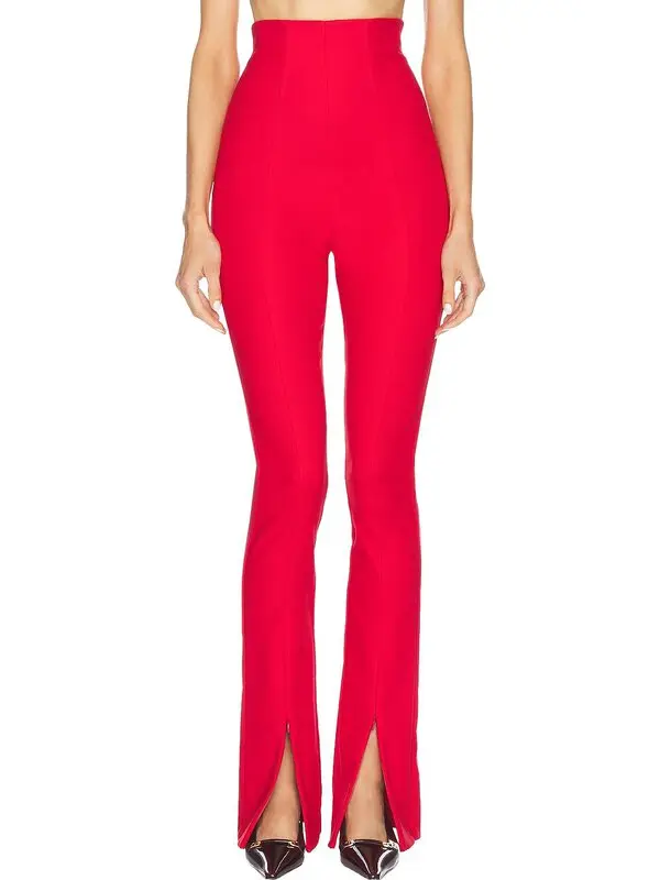 HELSA The Cigarette Pant - Lipstick Red