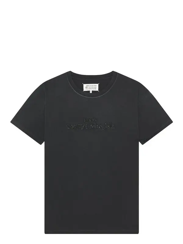 MAISON MARGIELA T-shirt In Black - Washed Black