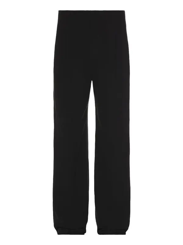 Saint Laurent Pantalon Fluide Fit Allure - Noir
