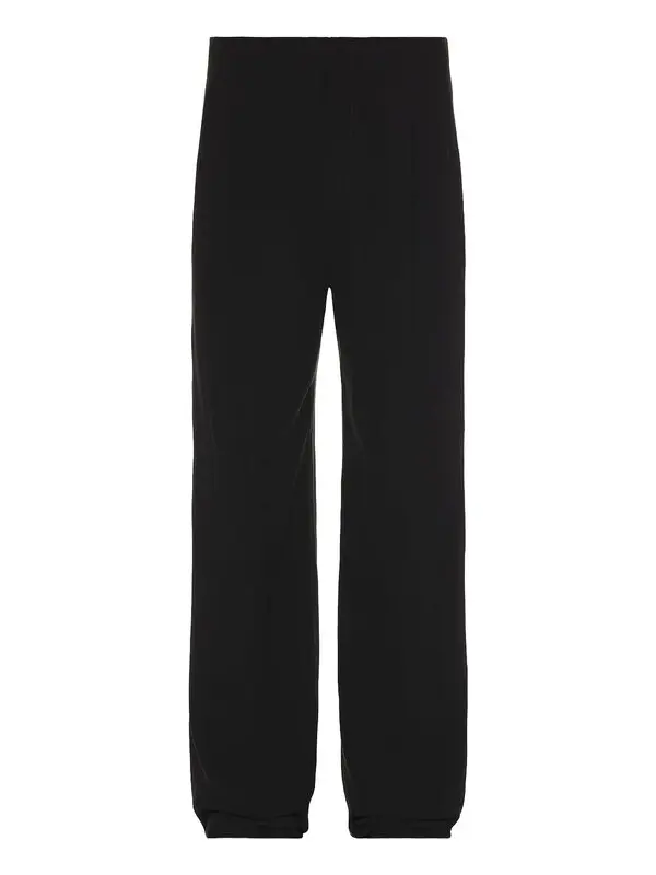 Saint Laurent Pantalon Fluide Fit Allure - Noir