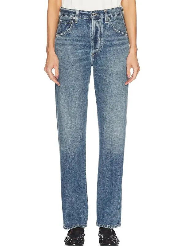 Citizens Of Humanity Baretta Relaxed Straight Jeans - Babylonia