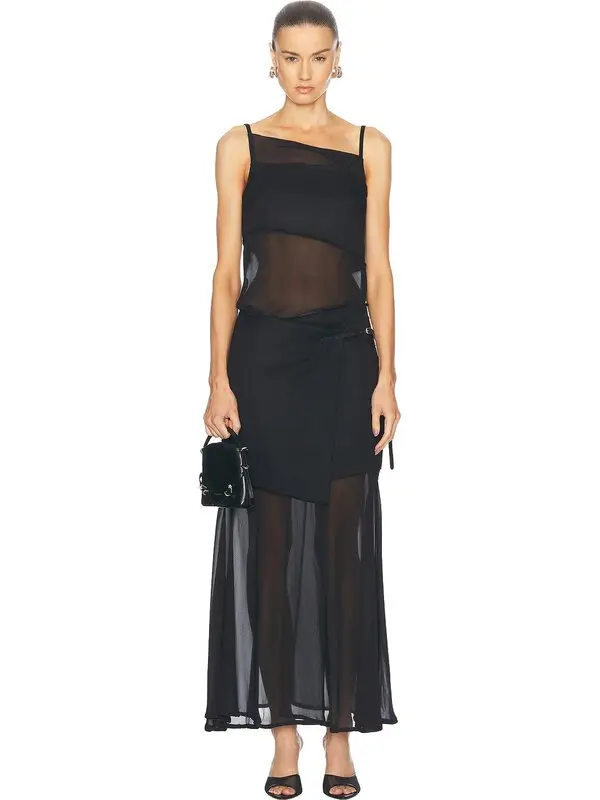 Proenza Schouler Dani Dress - Black