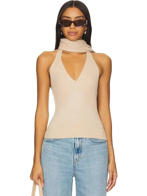 LOVERS AND FRIENDS Aurel Top - Beige