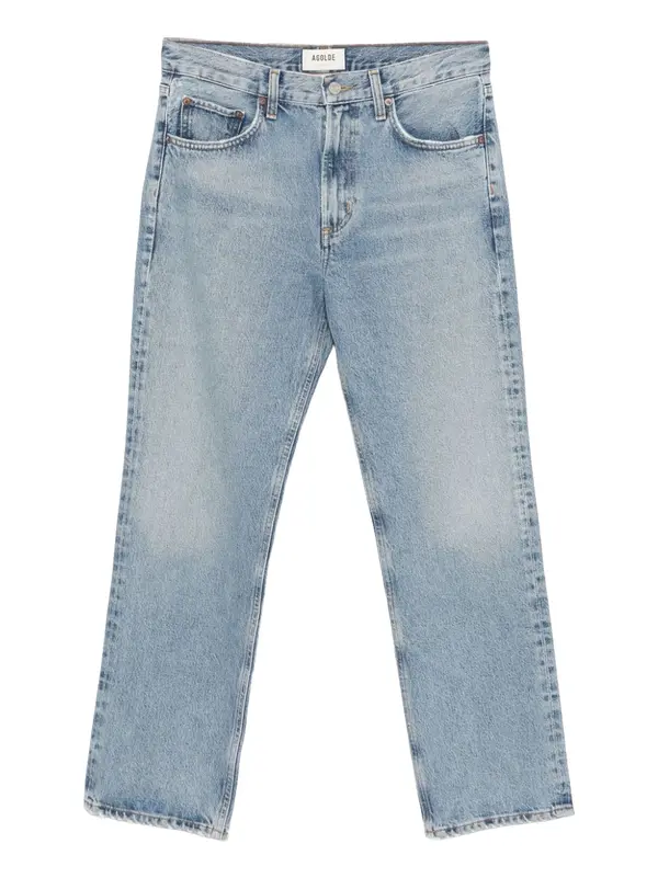 AGOLDE Valen Straight-leg Jeans - Blue