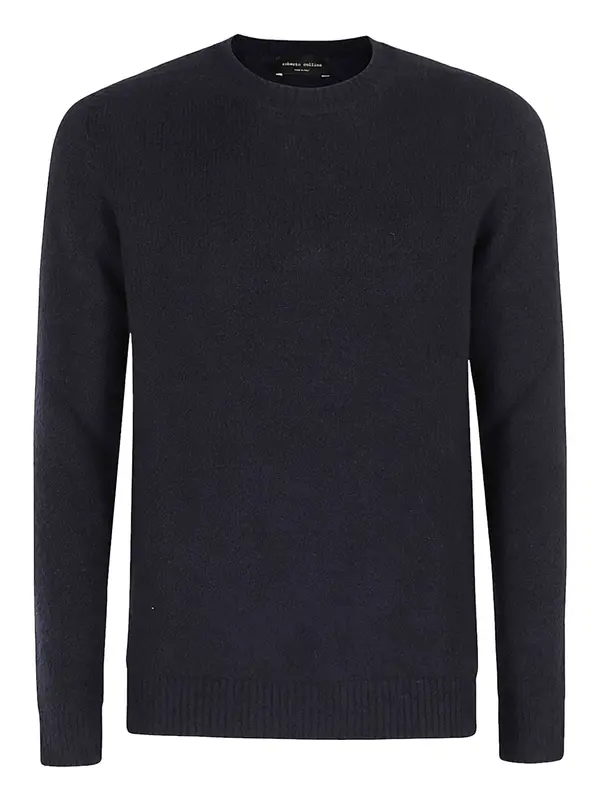 ROBERTO COLLINA Crew-neck Sweater - Blue