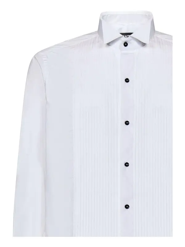 FRANZESE COLLECTION French Naples Shirt - White