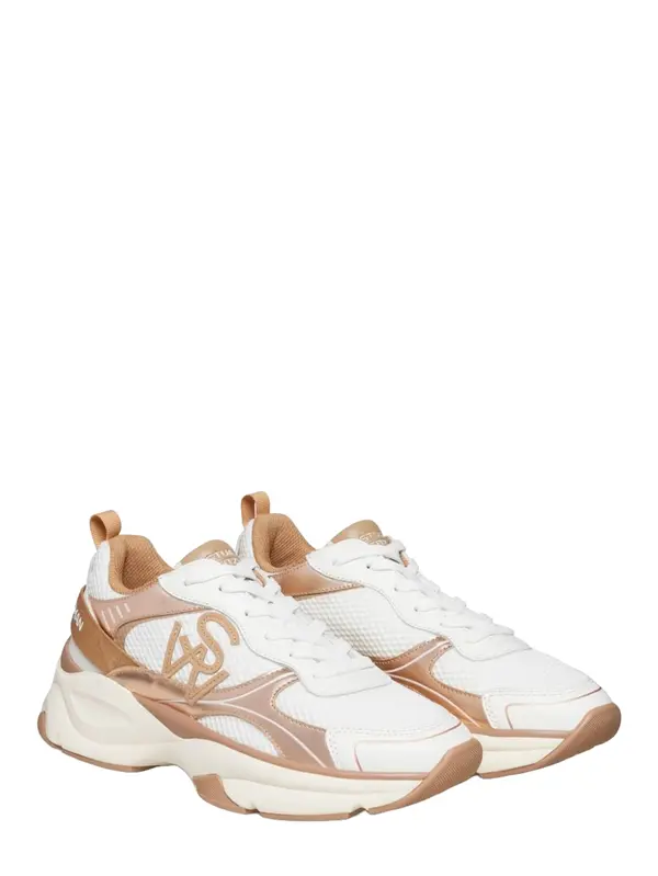 STUART WEITZMAN Panelled Sneakers - White