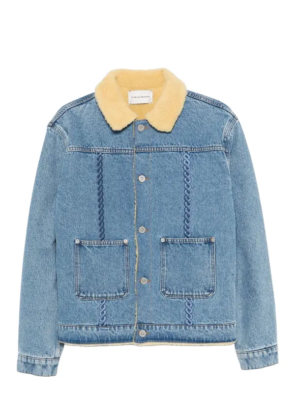 Drole De Monsieur Denim Jacket - Blue