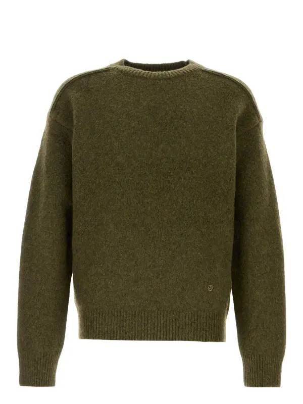 Burberry Logo-charm Jumper - Green