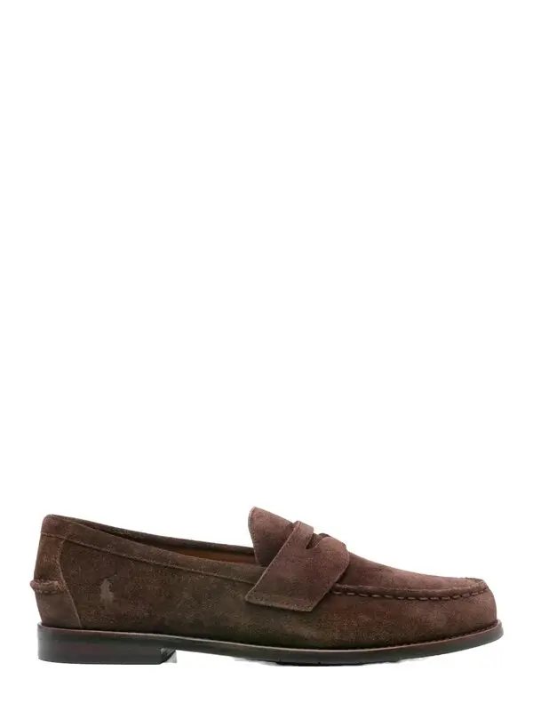 Polo Ralph Lauren Alston Suede Penny Loafers - Brown