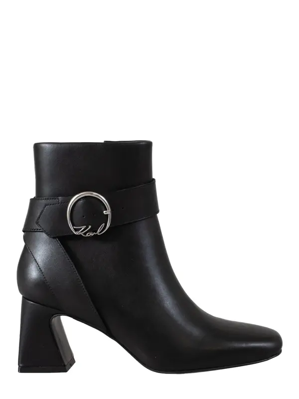 Karl Lagerfeld Beata Ankle Boots - Black