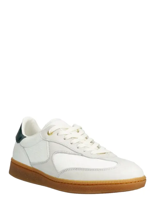 Filling Pieces Leather Sneakers - White