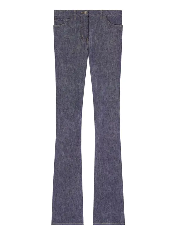 COURREGES Cotton Bootcut Jeans - Grey