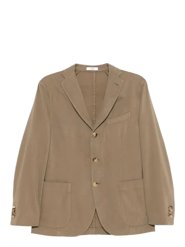 Boglioli Twill Blazer - Neutrals
