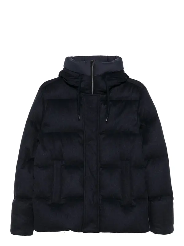 Herno Brushed Puffer Jacket - Blue