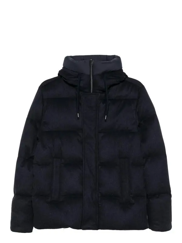 Herno Brushed Puffer Jacket - Blue