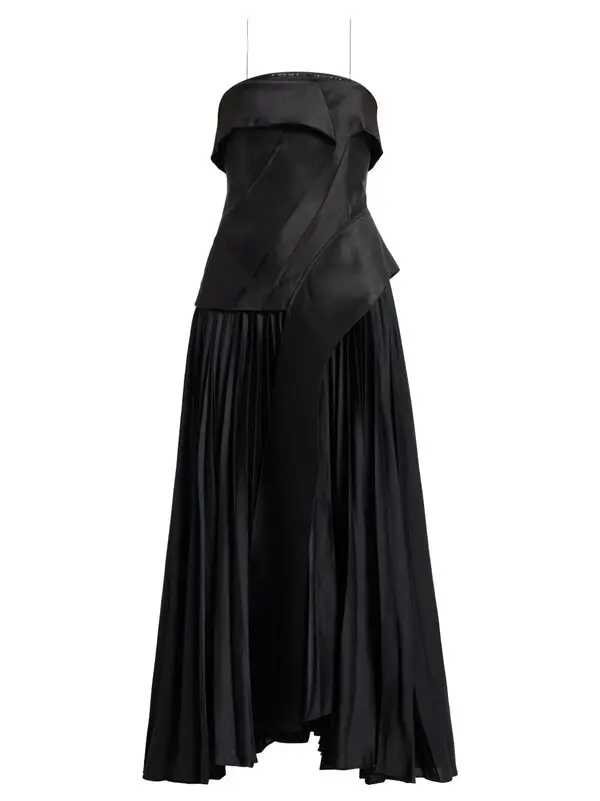 Acler Hammil Midi Dress - Black