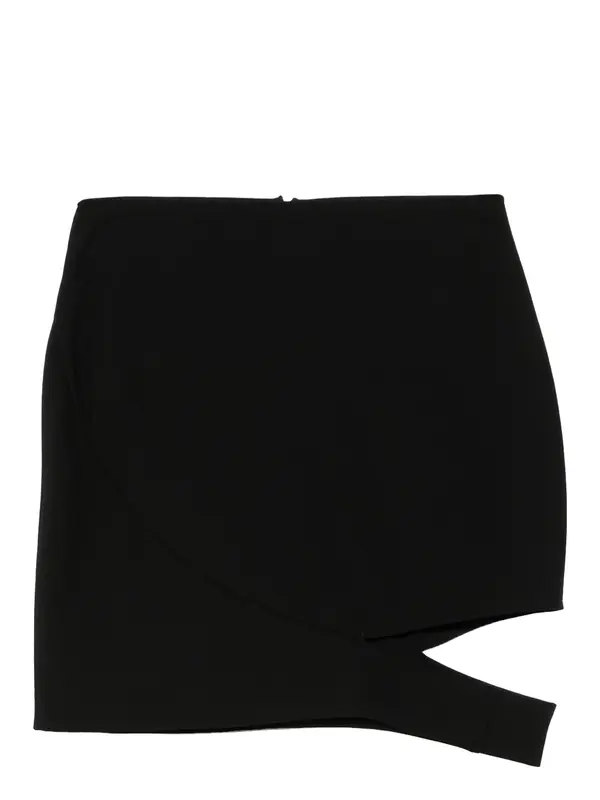 NENSI DOJAKA Cut-out Mini Skirt - Black