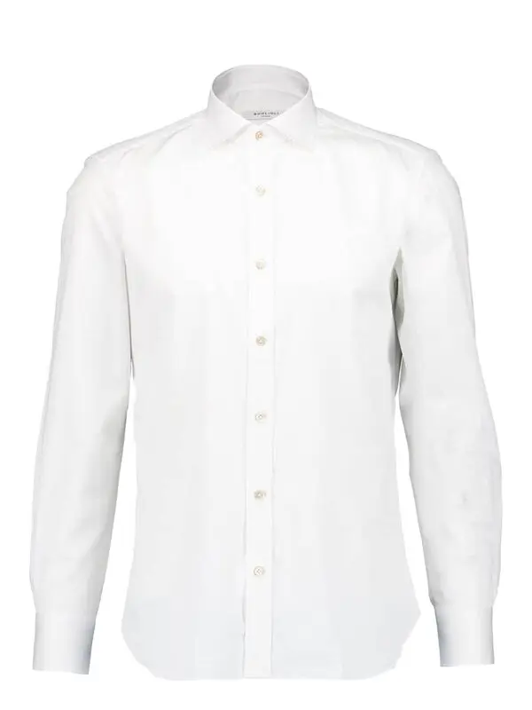 Boglioli Cotton Buttoned Shirt - White
