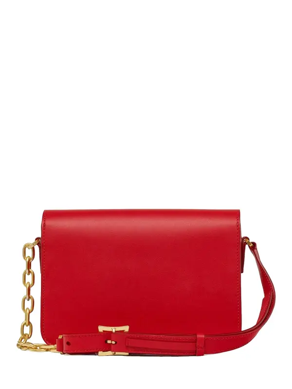 Mcm Himmel Small Cross Body Bag - Red