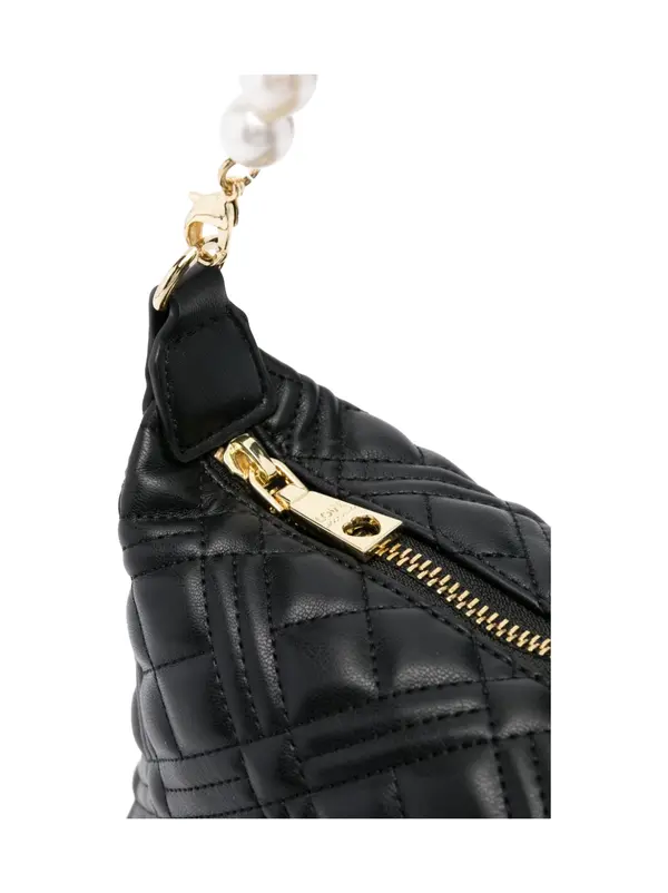 Moschino Logo-lettering Shoulder Bag - Black