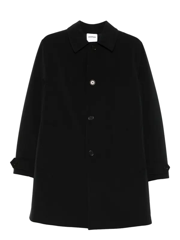 Aspesi Perfetto Thigh-length Coat - Black