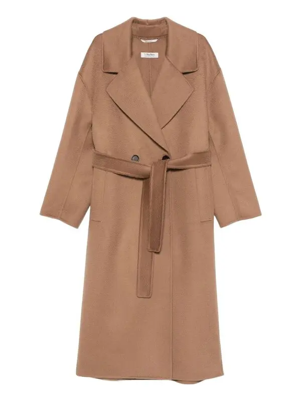 Max Mara Manuele Virgin Wool & Cashmere Coat - Brown