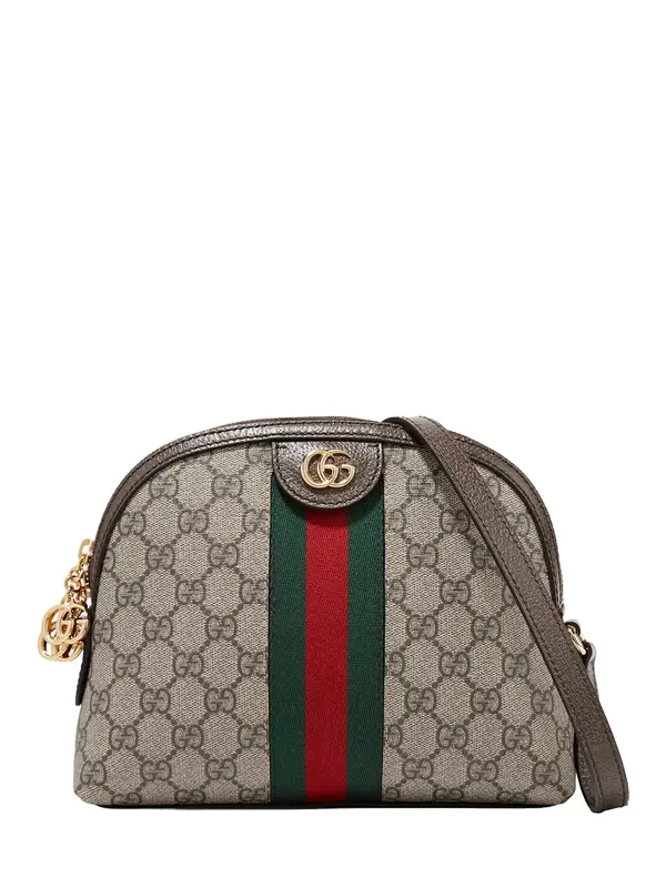 Gucci Ophidia Shoulder Bag - Brown