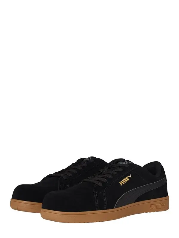 PUMA SAFETY Iconic Suede Low Eh Work Boots - Black