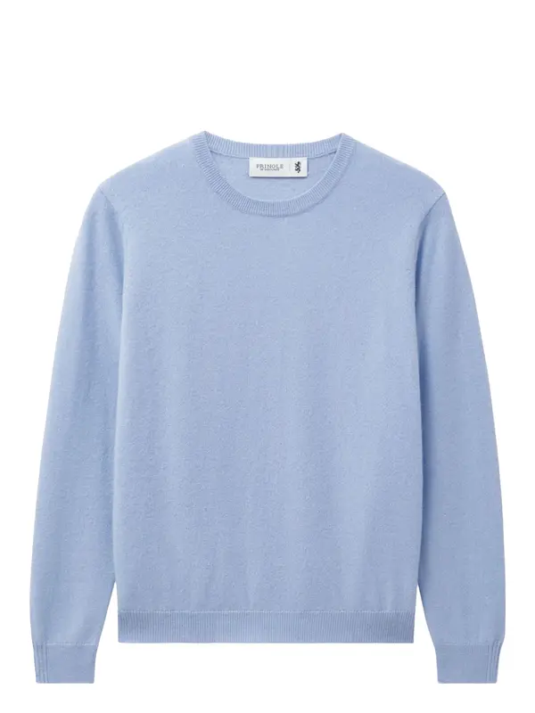 Pringle Of Scotland Round-neck Cashmere Sweater - Blue