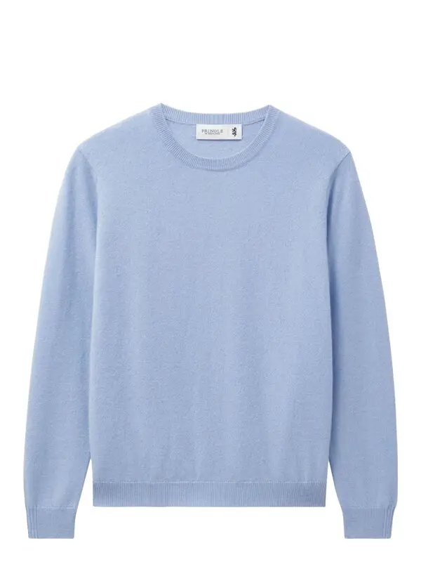 Pringle Of Scotland Round-neck Cashmere Sweater - Blue