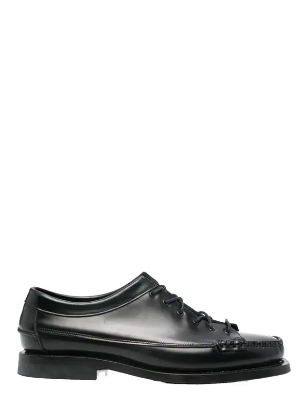 Hereu Priego Squared Loafers - Black